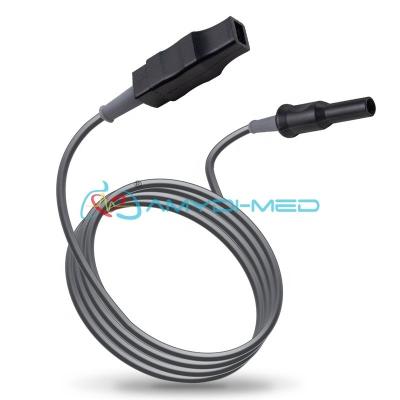 China ESU Reusable Bipolar Cable for Electrosurgical Forceps - 3 Meter Length with 4.0 Banana Connector for sale
