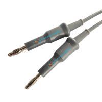 China Reusable Silicone Electrosurgical Cable with 4.0mm Banana Plug and 3m Length for ESU Handpiece Control for sale