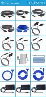 China Reusable Silicone Electrosurgical Cable with 4.0mm Banana Plug and 3m Length for ESU Handpiece Control for sale