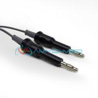 China Reusable Electrosurgical Bipolar Cable 3m Length with 4.0 Banana Plug for Erbe ICC International ESU for sale