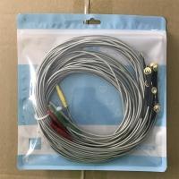 China Reusable EEG Electrodes 12 Leads with 1.5m TPU Cable - Medical Grade EEG/EMG Cup Electrodes for sale