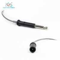China Class I Electrosurgical Cables Silicone Monopolar Cable 3000mm with 8.0mm to 2.0mm Plugs for Berchtold Martin ERBE for sale