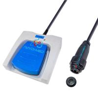 China ERBE ICC Series Electric Footswitch with IP68 Waterproof Rating, 30,000 Cycle Life, and 3m Cable for Medical Equipment for sale