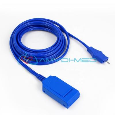 China CE Approved Disposable PVC Patient Plate Cable for Electrosurgical Units - 3 Meter Length, Erbe Valleylab Compatible for sale