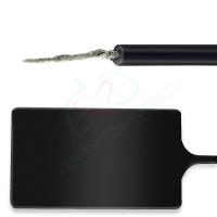 China Medical Reusable Electrosurgical Grounding Pad - Black ESU Plate for Surgical Procedures with 3-12 Month Quality Guarantee for sale