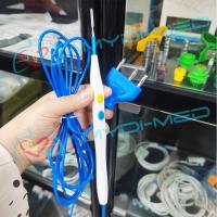 China Disposable ESU Diathermy Pencil with 2 Buttons and Blade - 3m Cable in 4cm to 16cm Sizes for Surgical Electrocution for sale