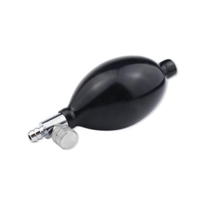 China Black Blood Pressure Cuff Bulb for NIBP Sphygmomanometer - Medical Grade Replacement Component 3-12 Month Warranty for sale