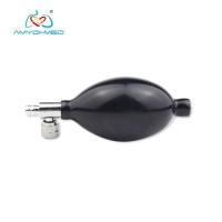 China Black Blood Pressure Cuff Bulb for NIBP Sphygmomanometer - Medical Grade Replacement Component 3-12 Month Warranty for sale