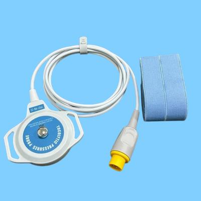 China Mediana FM20 Toco Fetal Monitor Transducer with 6-Pin TPU Jacket Cable and 12-Month Warranty for sale