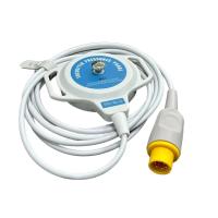 China Mediana FM20 Toco Fetal Monitor Transducer with 6-Pin TPU Jacket Cable and 12-Month Warranty for sale