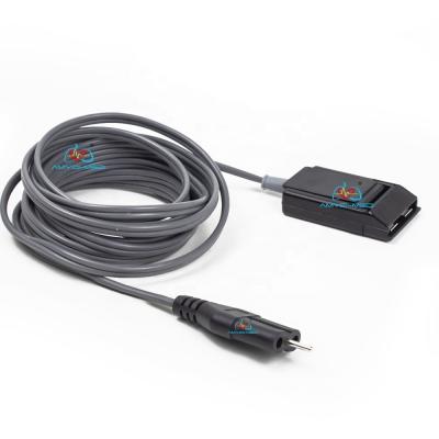 China Reusable Silicone Bipolar Cable 3 Meters for Martin Berchtold Electrosurgical Instruments for sale