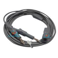 China Reusable Silicone ESU Cable for Bipolar Forceps with 3.0m Length for sale