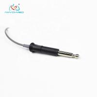 China Reusable Soft Silicone Electrosurgical Cable 3000mm for Monopolar Bipolar Surgery for sale
