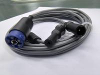 China Soft Silicone Reusable Electrosurgical Cable 3000mm for Bipolar Monopolar ERBE for sale