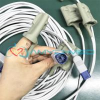 China Reusable SpO2 Sensor Compatible with Philips 3 Meter Cable TPU Material for Hospital Home Use for sale
