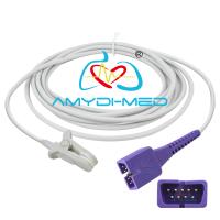 China Latex-Free Reusable SpO2 Sensor 3m Cable CE RoHS for Pulse Oximeters for sale