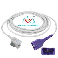 China Latex-Free Reusable SpO2 Sensor 3m Cable CE RoHS for Pulse Oximeters for sale