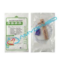 China Compatible Nellcor Max DS-100a Disposable SpO2 Sensor Non-Woven Adult 3m Cable for sale