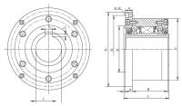 China Mechanical Length 160mm Sprag Overrunning Clutch With Keyway for sale