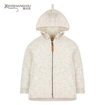 China High quality custom made simple anti-pilling wholesale kids clothes babies zip up hoodie for sale