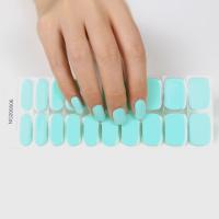 China Semi Cured Gel Nail Stickers Kit With UV Light For A Salon Manicure You Can Do At Home In Minutes for sale