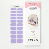 China Custom Halloween Semi Cured Gel Nail Stickers With Your Own Logo For Kids for sale