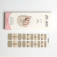 China Custom Nail Wraps Manufacturer for Semi Cured Gel Nail Stickers in Bulk Orders With Your Logo for sale