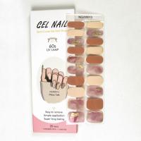 China Custom Semi Cured Gel Nail Strips With UV Light In Bulk Packs For Wholesale And Your Own Brand for sale