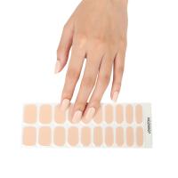 China Custom Nail Packaging Boxes And Cards For Semi Cured Gel Nail Strips With Your Printed Logo for sale