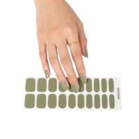 China Custom Nail Packaging Boxes And Cards For Semi Cured Gel Nail Strips With Your Printed Logo for sale