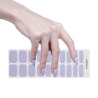 China Matte Gel Nail Sticker Flexible Easy Peel Strips for sale