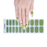 China Spring Floral Gel Nail Sticker DIY Nail Art Wrap for sale