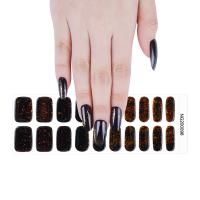 China Spring Floral Gel Nail Sticker DIY Nail Art Wrap for sale
