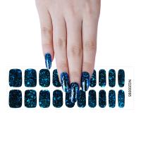 China Spring Floral Gel Nail Sticker DIY Nail Art Wrap for sale