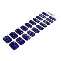 China Solid Color Gel Nail Sticker Glossy Salon Nails for sale