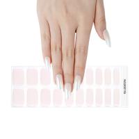 China UV Cure Gel Nail Sticker Flexible Nail Art Decal for sale
