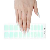 China UV Cure Gel Nail Sticker Flexible Nail Art Decal for sale