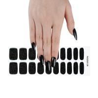 China Gel Nail Sticker Semi Cured Strip Valentine Day Heart Design Waterproof Decal for sale