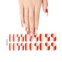 China Gel Nail Sticker Semi Cured Nail Wrap Waterproof Nail Art Decal For Ladies Gift for sale