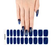 China Animal Print Gel Nail Sticker Semi Cured Wrap Leopard Design Waterproof Decal for Fingernail Art for sale