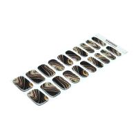 China Gel Nail Sticker Semi Cured Strip Short Length Adhesive Decal Waterproof for Natural Nail Art for sale