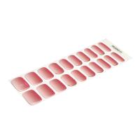 China Wide Gel Nail Sticker Semi Cured Nail Wrap Reusable Waterproof Adhesive Decal for Long Fingernail Art for sale