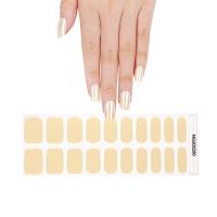 China Nail Stickers Gel Nail Sticker Set Nail Art Decals Full Cover Manicure DIY Kit for sale