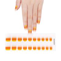China Gel Nail Stickers For Women Girls DIY Home Manicure Nail Art Stickers Salon Use for sale