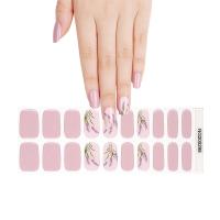China Gel Nail Stickers Party Gift Set For Women Girls DIY Manicure Nail Art Stickers for sale