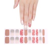 China Gel Nail Stickers Party Gift Set For Women Girls DIY Manicure Nail Art Stickers for sale