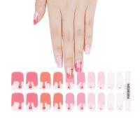 China Gel Nail Stickers for Beginners Easy DIY Manicure Nail Art Stickers Home Salon for sale