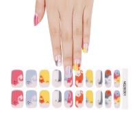 China Gel Nail Stickers for Beginners Easy DIY Manicure Nail Art Stickers Home Salon for sale