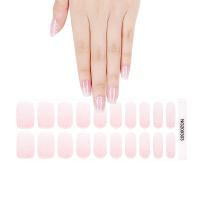 China Gel Nail Stickers for Beginners Easy DIY Manicure Nail Art Stickers Home Salon for sale