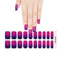 China Gel Nail Stickers for Beginners Easy DIY Manicure Nail Art Stickers Home Salon for sale